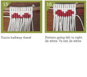 Cute Macramé Heart Pattern: How to Make Your Own with Step-by-Step ...