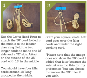 How To Make Your Own Macrame Wristlet – EasyPeasyMakers
